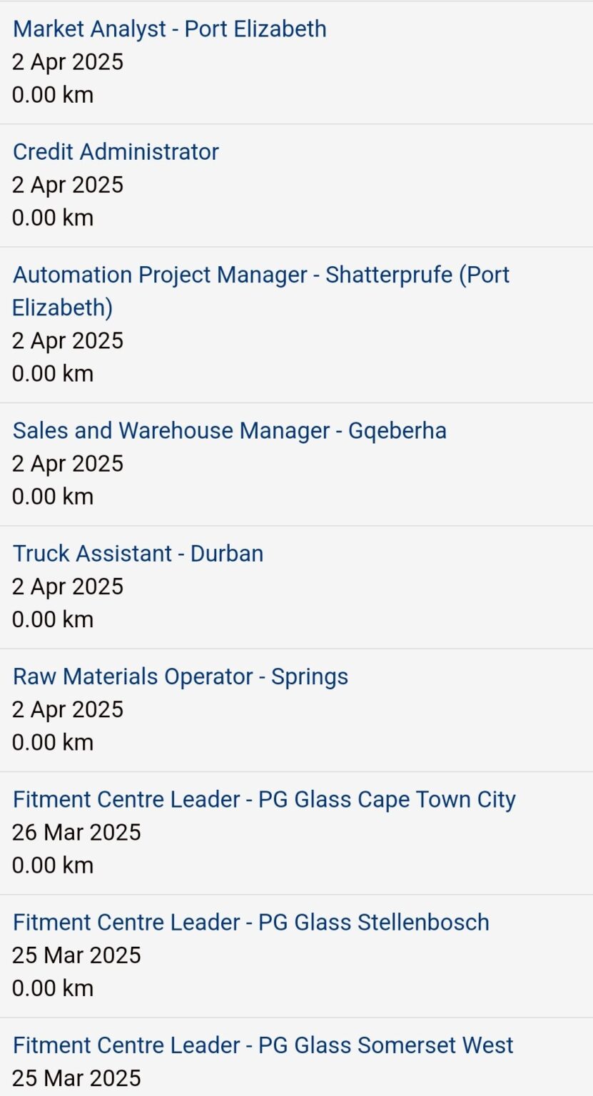 PG Group Leanership 2025 - Careersroom