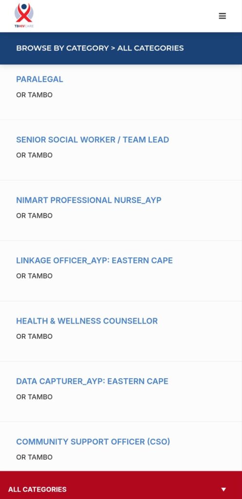 TB HIV Care Vacancies 2026: Data Capturer, Driver, Finance ...